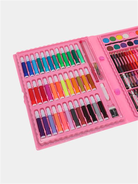 Детский Набор для рисования и творчества комплект Чемоданчик юного художника 150 предметов