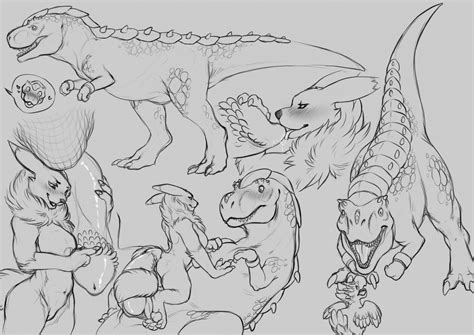 Rule 34 Bandai Namco Breasts Claws Digimon Digimon Species Dinosaur