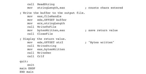 10 Reading A Large File Modify The Readfileasm