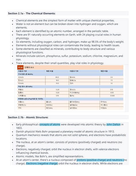 week 2 chapter 2 lecture notes based on book section 2 the chemical elements chemical