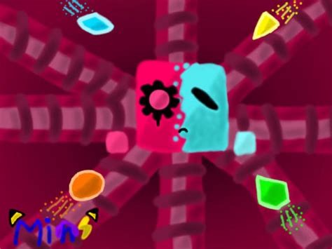 Cube Boss Doodle Redraw That I Might Remake Again By Rabbitofflames On