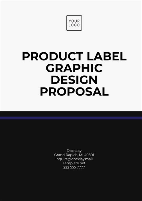 Free Graphic Design Proposal Template To Edit Online
