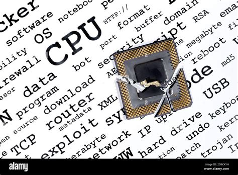 Broken Cpu Hi Res Stock Photography And Images Alamy
