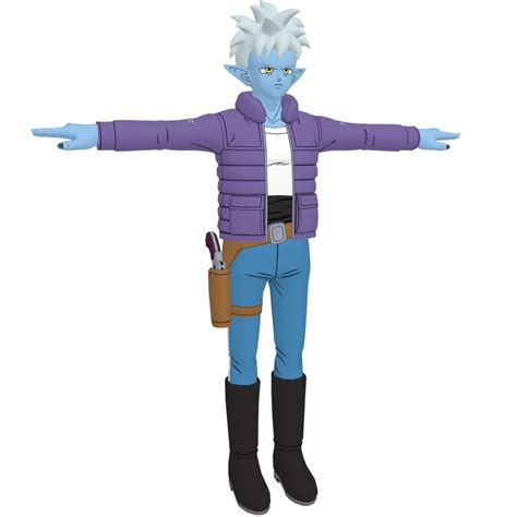 glorio db daima 3d model rigged [dl] by carinhaqualquer on deviantart