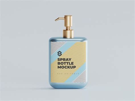 Premium Psd Perfume Spray Bottle Mockup Premium Psd Perfume Spray Bottle Mockup