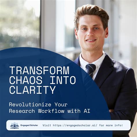 Engagedscholar Aiinresearch Aiforacademia Workflowinnovation… Engaged Scholar
