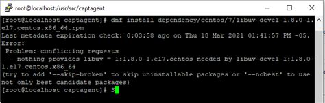Configure Issue I Cannot Install Libuv Properly On Centos8 · Issue