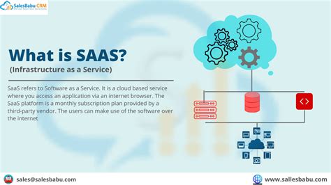 What Is SaaS Software As A Service SalesBabu CRM