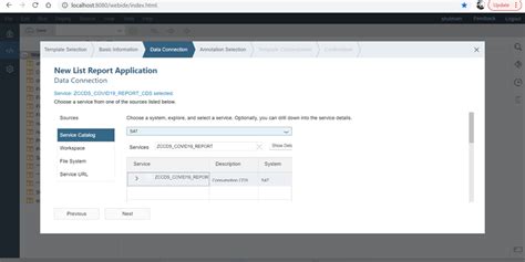 List Report Fiori Elements Application SAP Q A