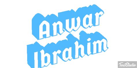 Anwar Ibrahim Celebrity Animated  Logo Designs