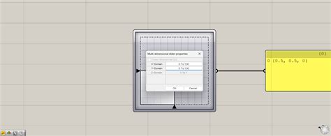 Grasshopper MD Sliderコンポーネントの使い方 IArchway