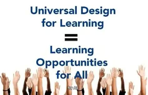 Universal Design for Learning - Principles, Guidelines & Myths