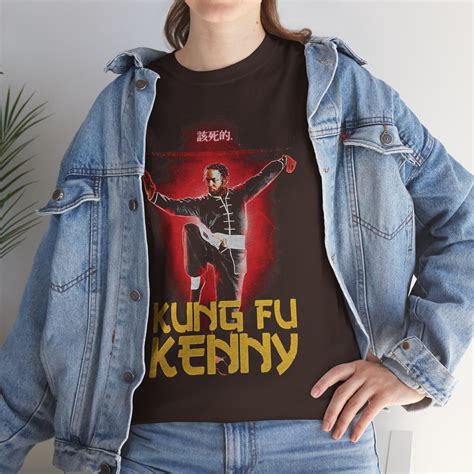 Kendrick Lamar Inspired Kung Fu Kenny Graphic Tee Vintage 90s Style T