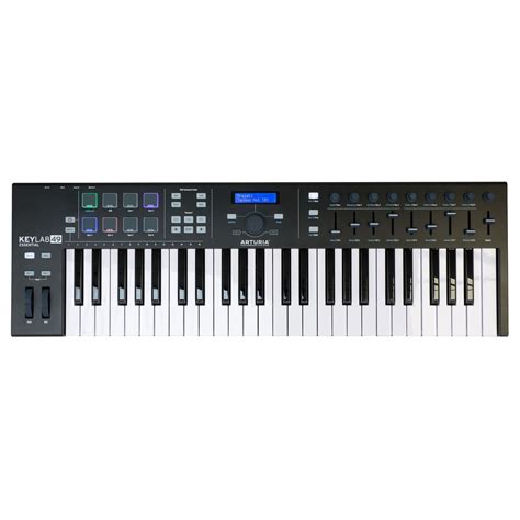 Arturia Keylab Essential 49 Midi Keyboard Black At Gear4music