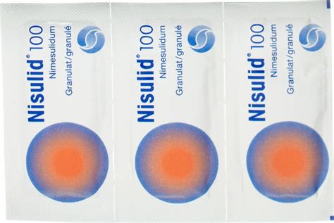 Nisulid 100 Granulat 100mg Beutel 30 Stück in der Adler Apotheke