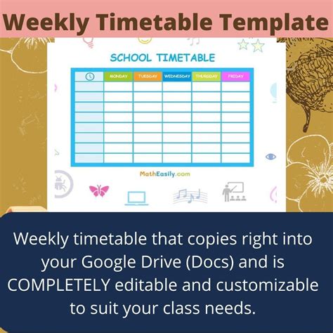 School Time Table Format In Excel Free Download Timetable Template School Timetable Proposal