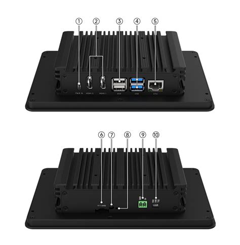 Waveshare 7inch 720x1280 Industrial Hmi Touch Display Compatible With Raspberry Pi 4 And Pi 5
