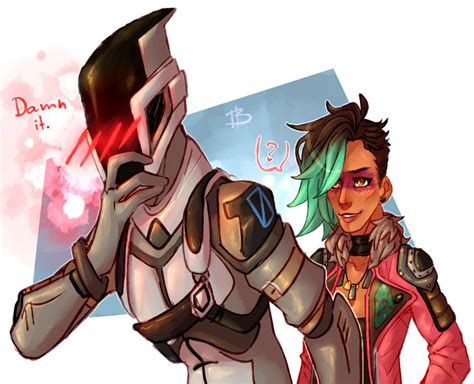 Zer0 X Lorelei Borderlands 3 By Teemble On Deviantart