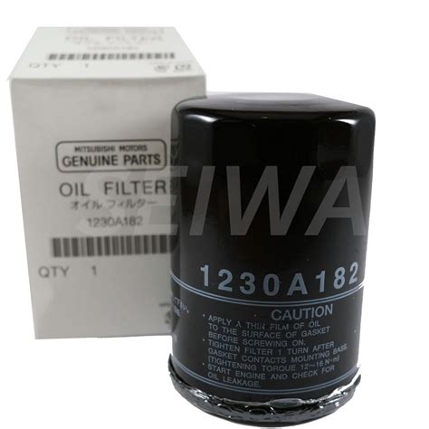 1230A182 Genuine Mitsubishi OIL FILTER Other Car & Truck Parts Auto ...