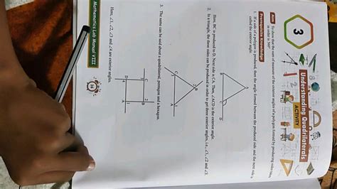 Understanding Quadrilaterals Aim To Show That The Sum Of Measure Of The
