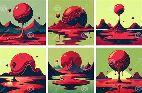 Amoeba Inspired Abstract Blob In Modern Fluid Design With Organic