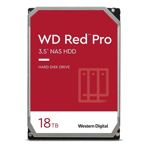 Hd Western Digital Wd Red Pro Nas 35 18tb Sata 3 7200prm Wd181kfgx