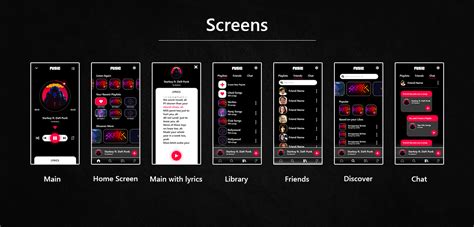 Music App UI UX Full Project On Behance