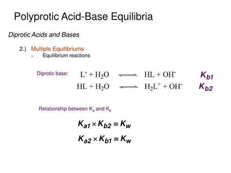 Ppt Polyprotic Acid Base Equilibria Powerpoint Presentation Free Download Id4342223