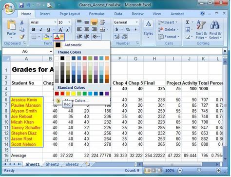 Microsoft Excel 2007 Home Tab Learn Tools To Use MS Excel 2007 IT Online Training