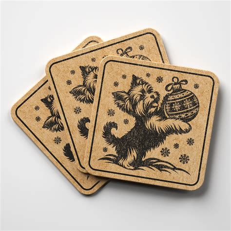 Christmas Pup Fun Svg File Instant Download For Cricut Silhouette Laser Machines