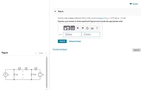 Solved Use The Node Voltage Method To Find V In The Circuit Chegg