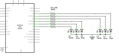 Semáforos Con Arduino Y Minibloq Profe Tolocka
