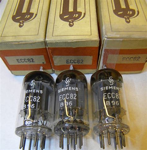 NOS Tube Store: SIEMENS ECC82 / 12AU7 Welded Plates