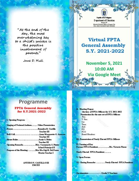 Program General Assembly Pdf