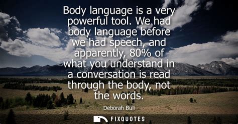 Body Language Is A Very Powerful Tool We Had Body Language Before We Ha