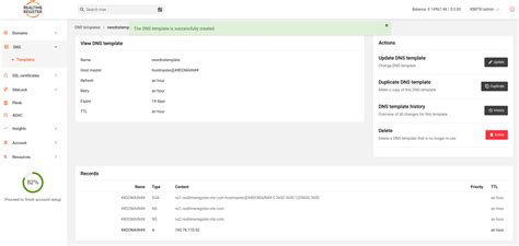 Create A Dns Template Realtime Register Knowledge Base