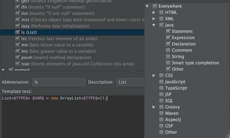 getting started with intellij idea live templates roberto cortez java