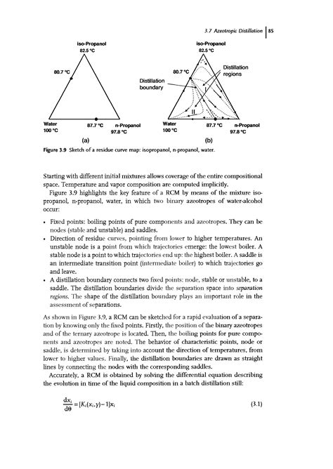 water residue curve big chemical encyclopedia