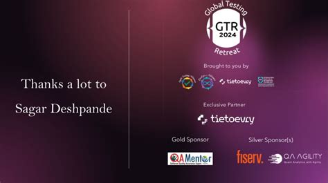 Agile Testing Alliance On Linkedin Atagtr2024 Tietoevrycare Tietoevryindia Sdet