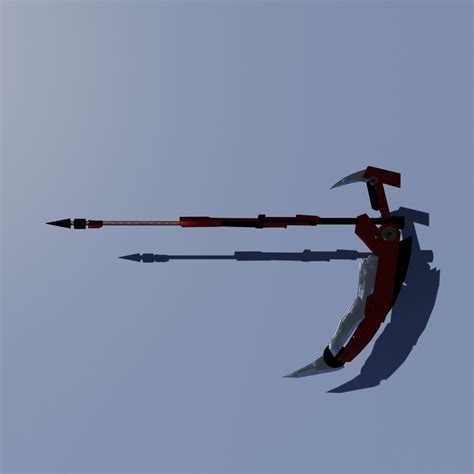 Sci-Fi Scythe Weapon PBR low-poly free VR / AR / low-poly 3D model | CGTrader