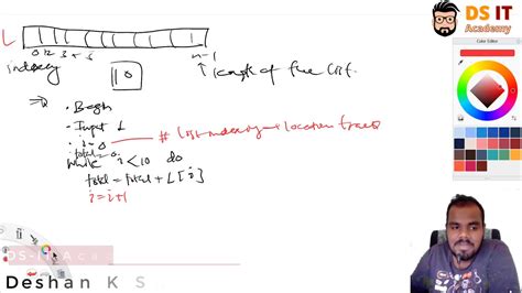 Pseudo Code On List Explained In Sinhala Al Ict Youtube