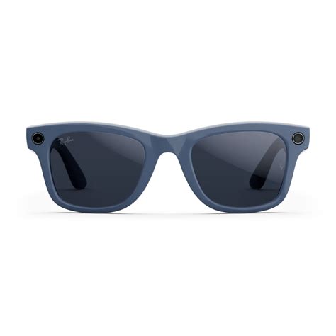 Ray Ban Meta Wayfarer Gen 2 F Shiny Cosmic Blue L Clear To Sap