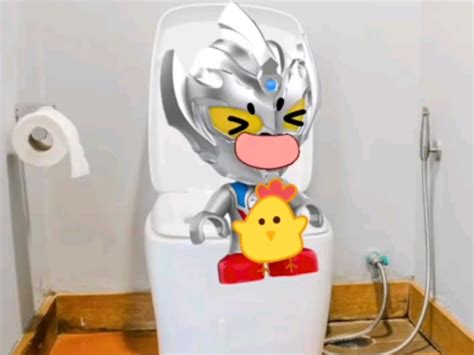 小赛罗会自己上厕所了！ 光之赛罗吖 光之赛罗吖 哔哩哔哩视频