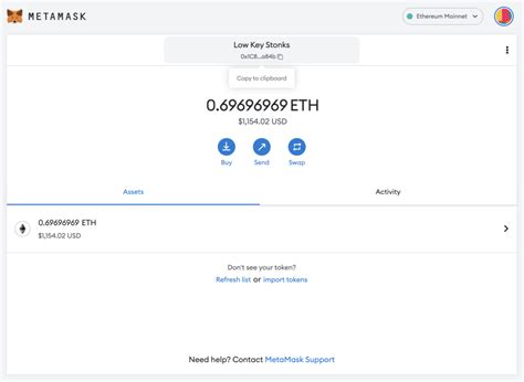 How To Setup MetaMask Low Key Stonks