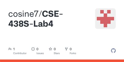 Github Cosine7cse 438s Lab4