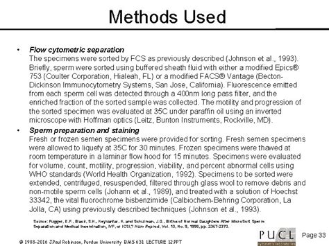 BMS 631 LECTURE 12 Flow Cytometry Theory Sorting