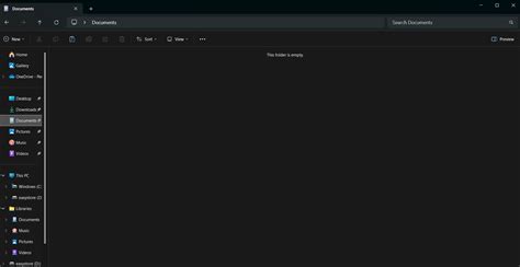 Windows 11 Unable To Move Documents Folder Back To D Drive Missing Location Tab And Error