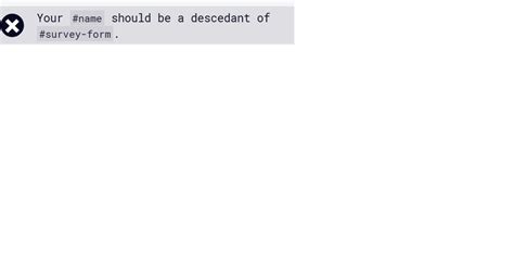 Survey Form Build A Survey Form Html Css The Freecodecamp Forum