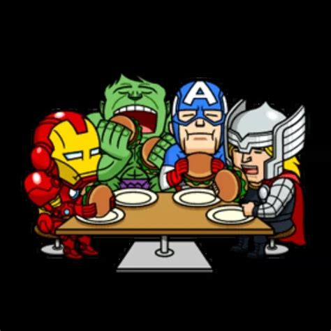 Marvel Mini Heroes — Paquete De Pegatinas De Whatsapp