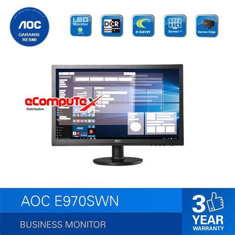 Jual MONITOR AOC E SWN LED MONITOR AOC E SWN INCH Shopee Indonesia